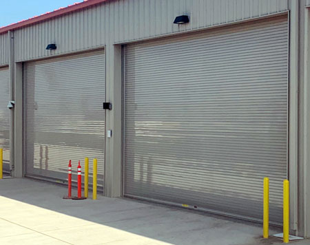Roll Up Door, Commercial Coiling Door - Alpine Overhead Doors
